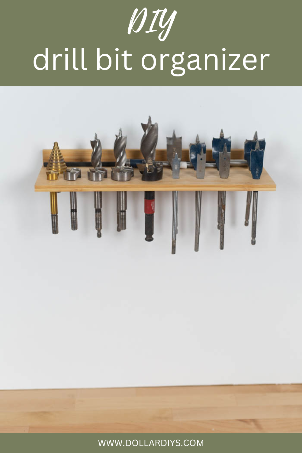 The Perfect DIY Drill Bit Storage: Storage Solution Hack! - dollardiys.com